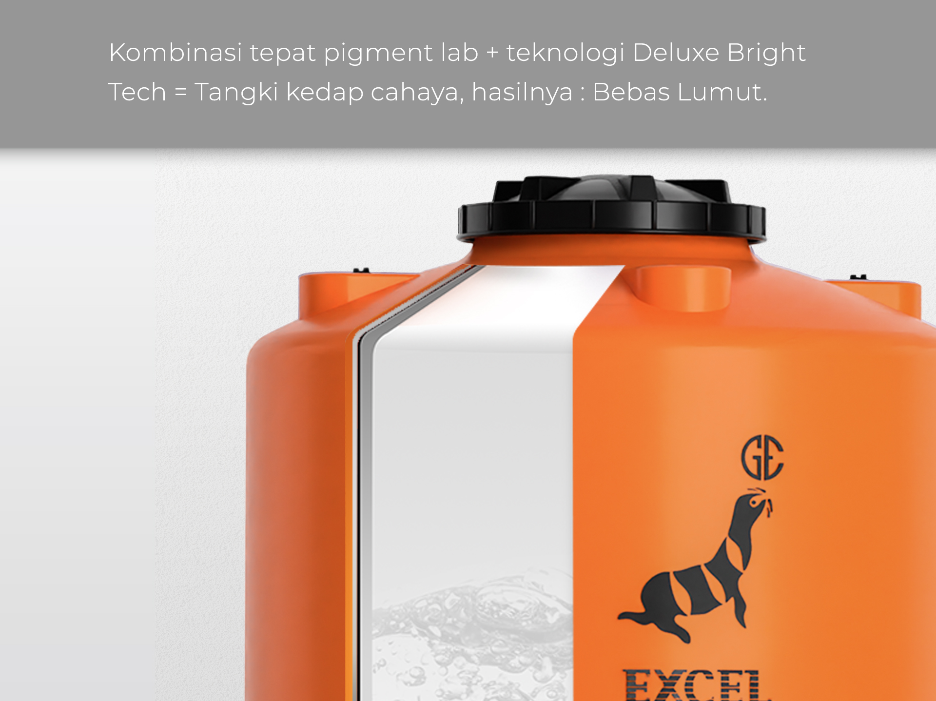 Jual Tangki Air Silinder dan Tangki Kimia Excel