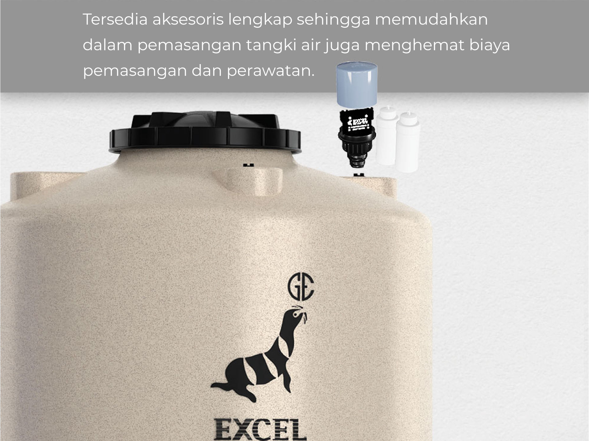 Tangki Air Crystal Series